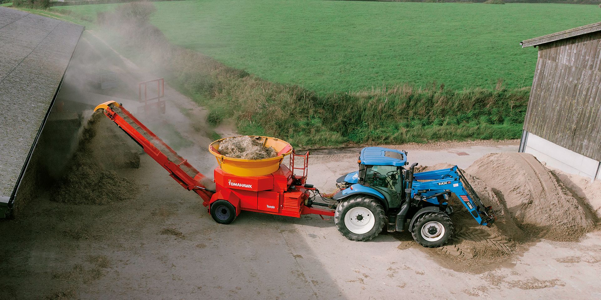 C120 Tub Grinder - Teagle - FarmTech
