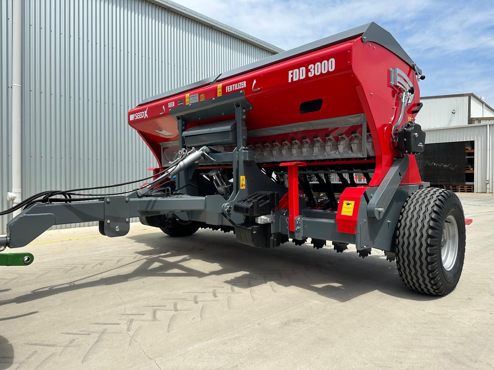 FDD Seed Drill – SeedX - FarmTech