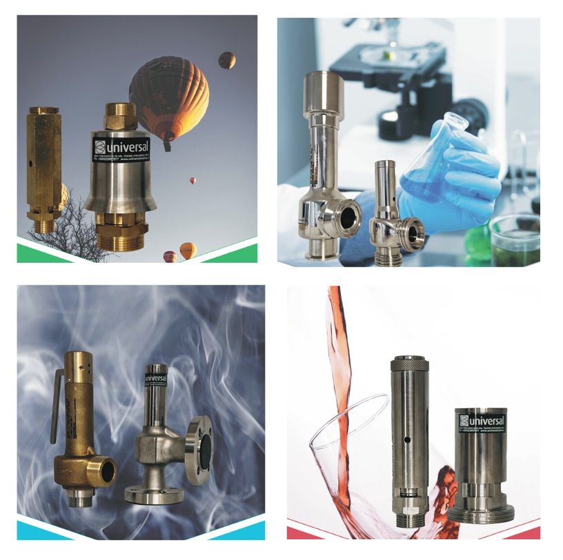 Safety Valves Valvole di sicurezza Universal Srl Italy Home
