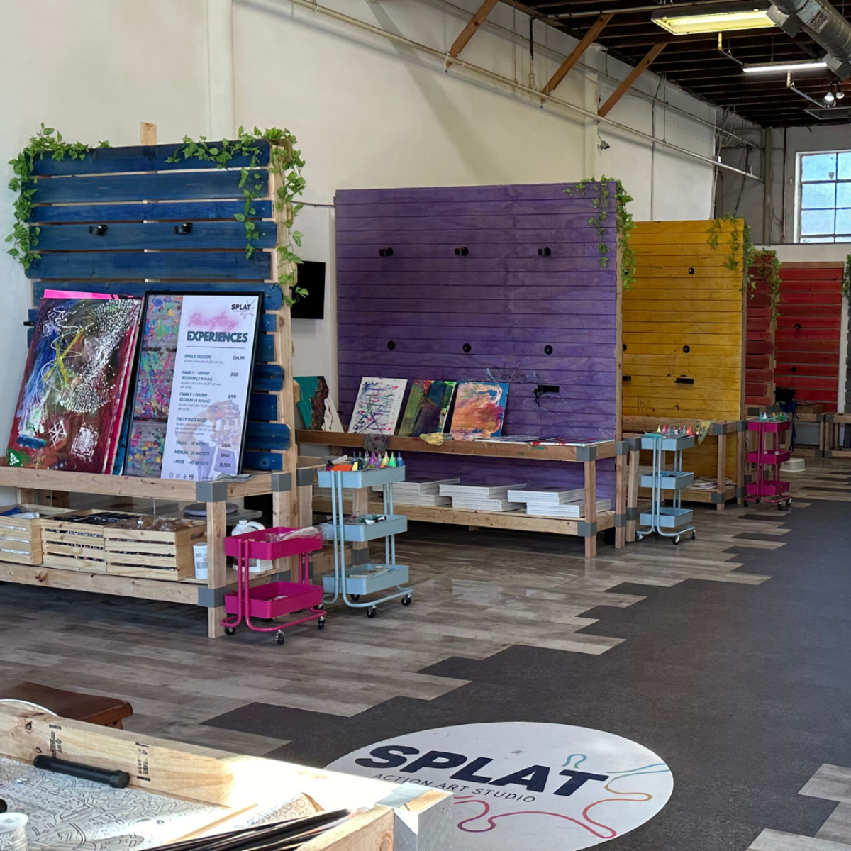 Art & Painting Studio in Los Angeles | Splat Action Art Studio