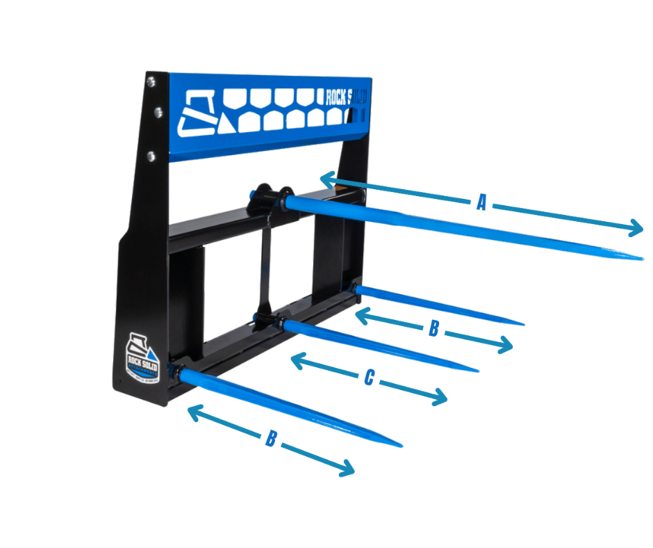 Bale Spears | Rock Solid Attachments | USA