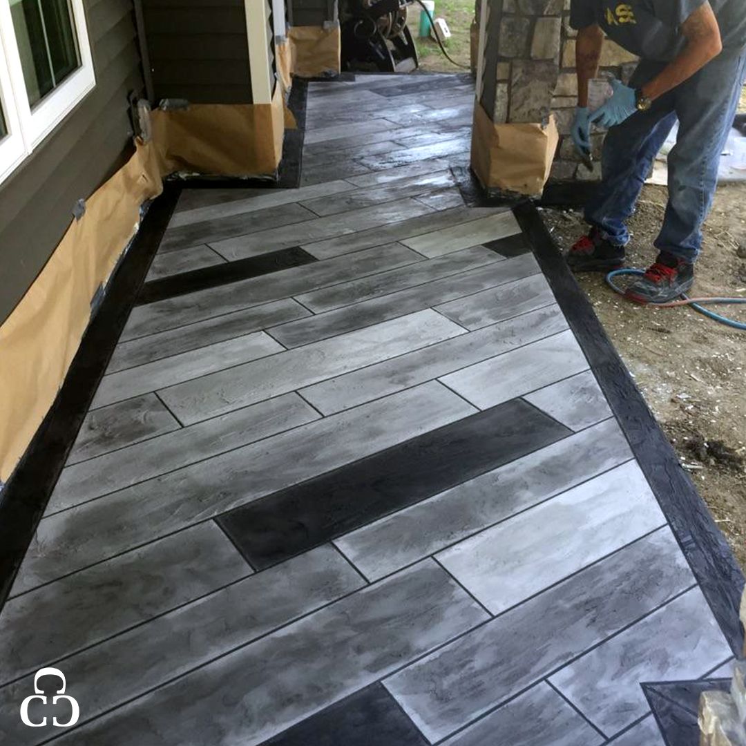 Concrete Overlay | Cox Decorative Concrete Inc | Chicago, Champaign ...