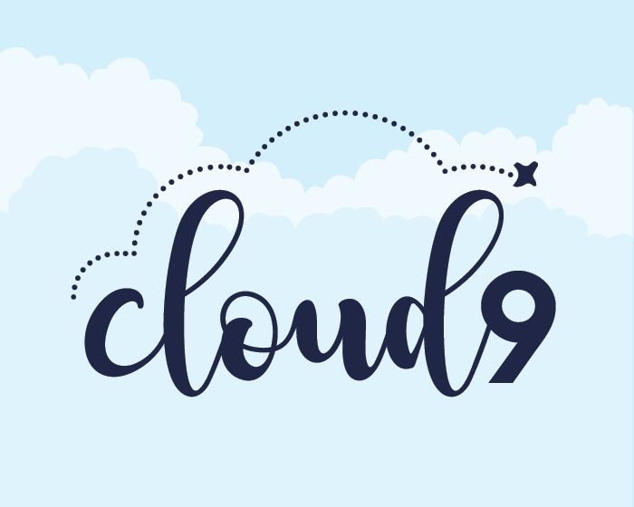 Logo and Branding Design Brisbane - Black Canvas Graphic Design - Cloud 9 Activation