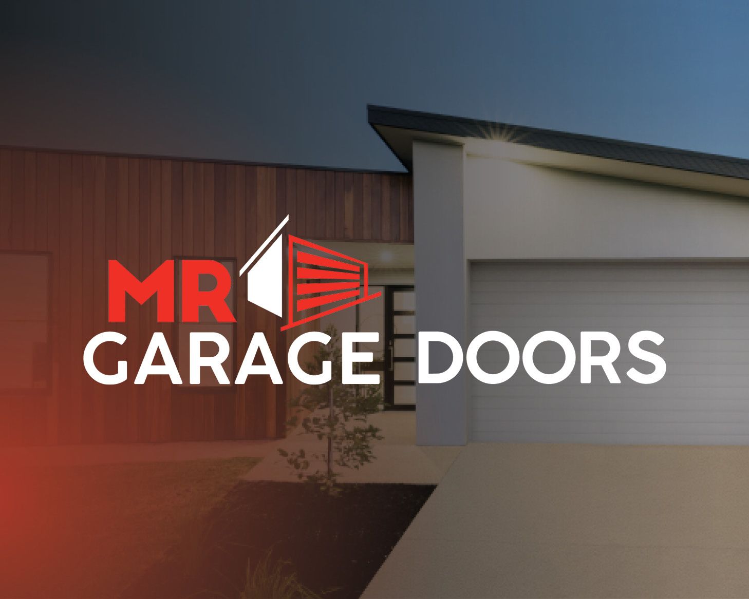 Logo Design Queensland - Black Canvas Graphic Design - Mr Garage Doors
