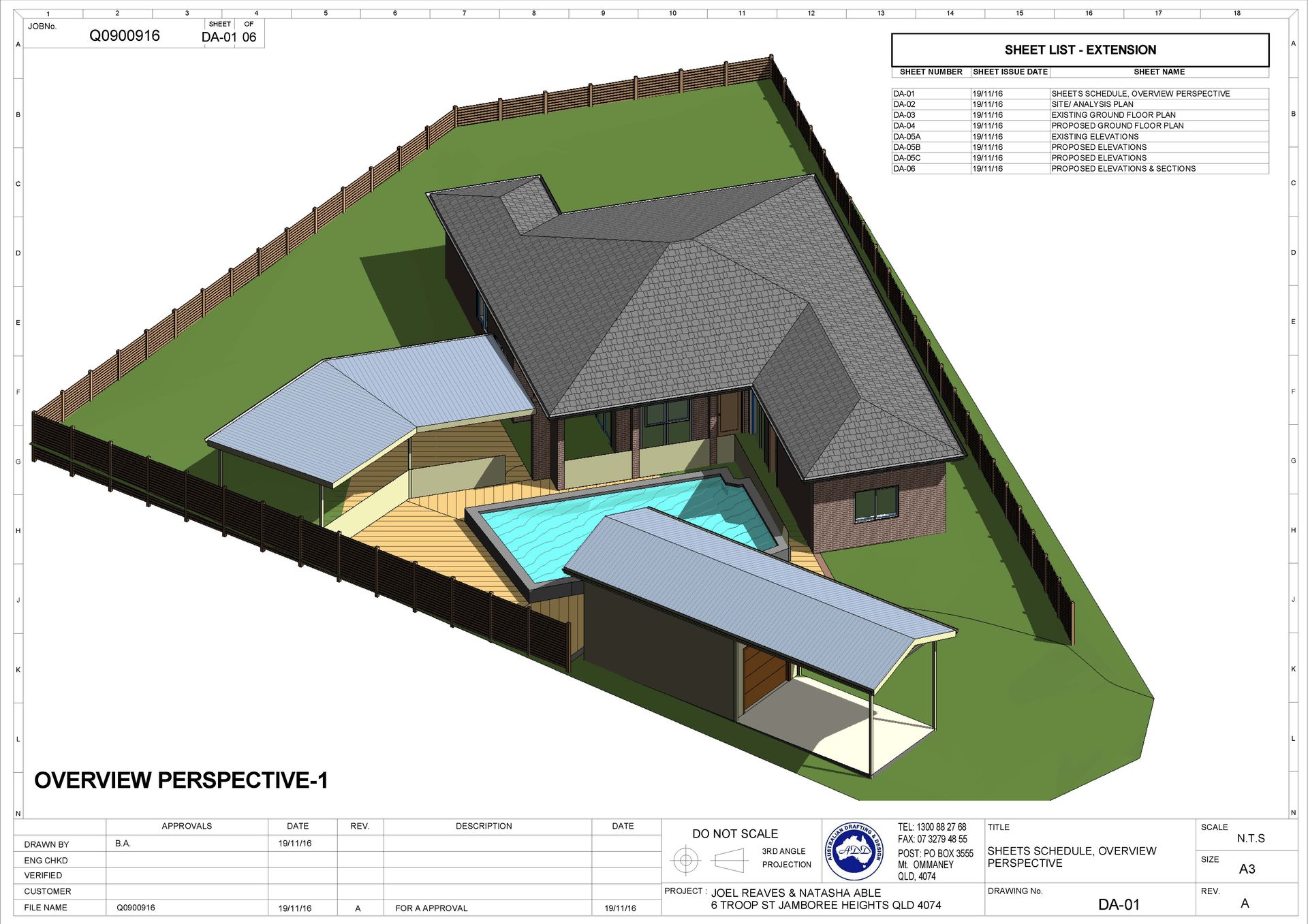Architectural Drafting | Australian Drafting & Design Pty Ltd
