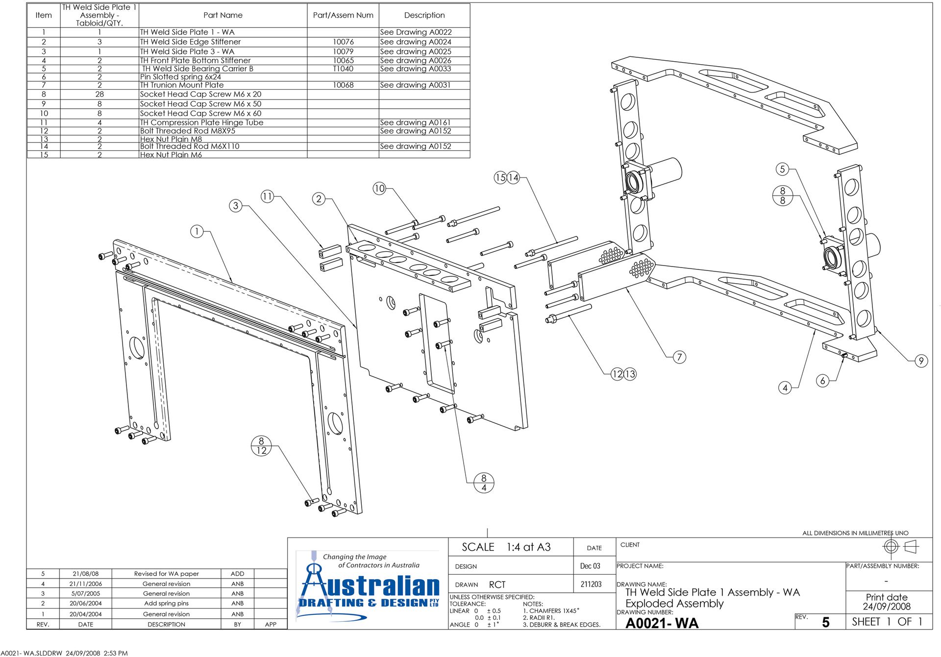 Mechanical Drafting | Australian Drafting & Design Pty Ltd
