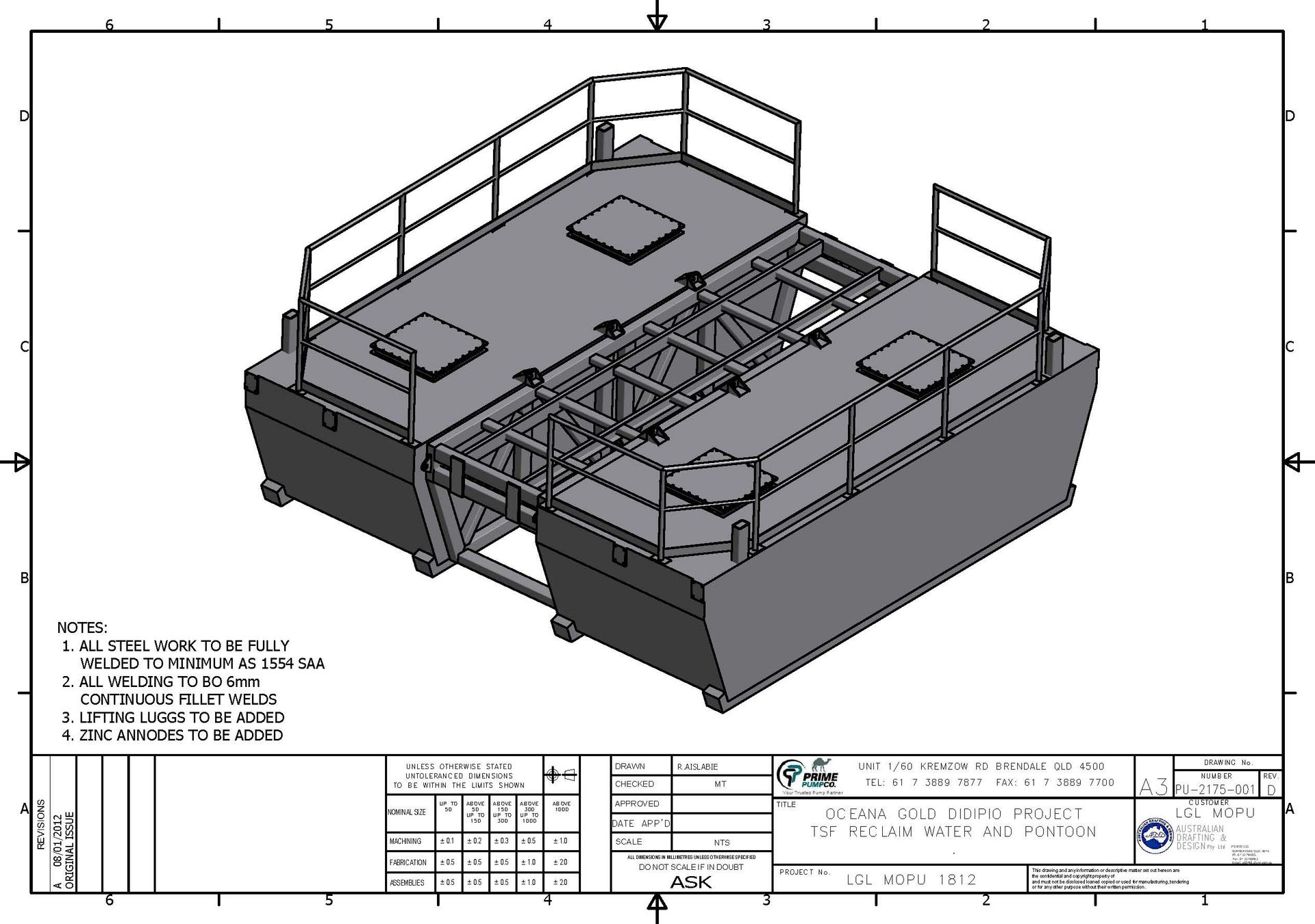 Mechanical Drafting | Australian Drafting & Design Pty Ltd