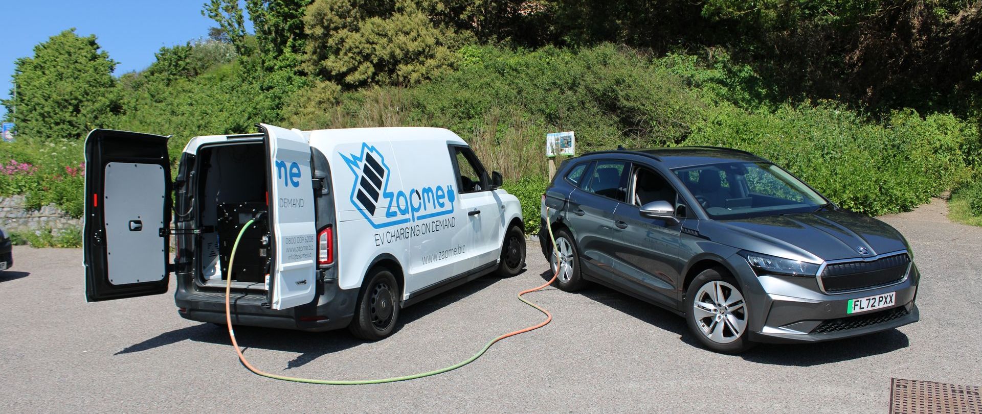ZAPME | Rapid Mobile EV Charging Anytime, Anywhere
