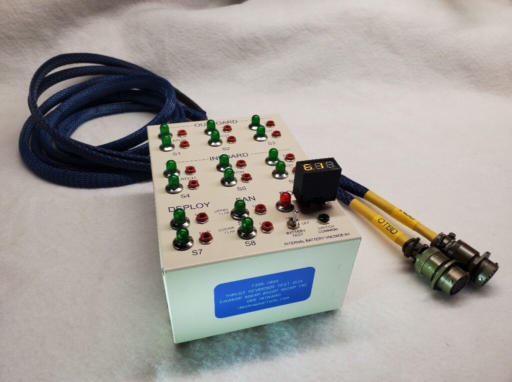 Thrust Reverser Test Box (F20-5 or Hawker 800XP, 750, 850XP)
