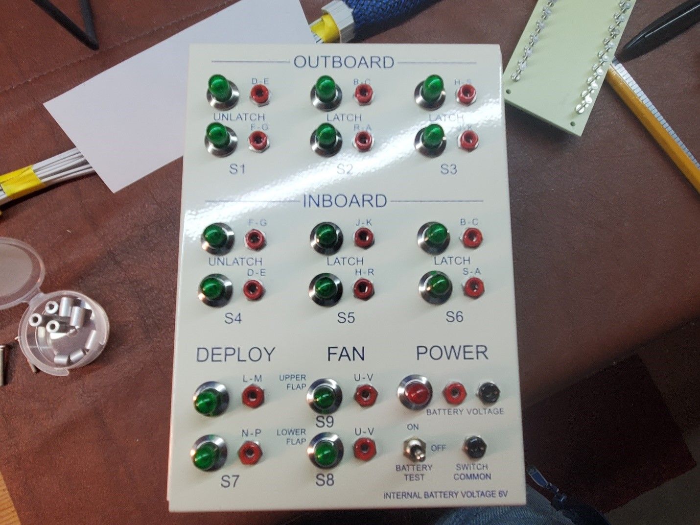 Thrust Reverser Test Box (F20-5 or Hawker 800XP, 750, 850XP)