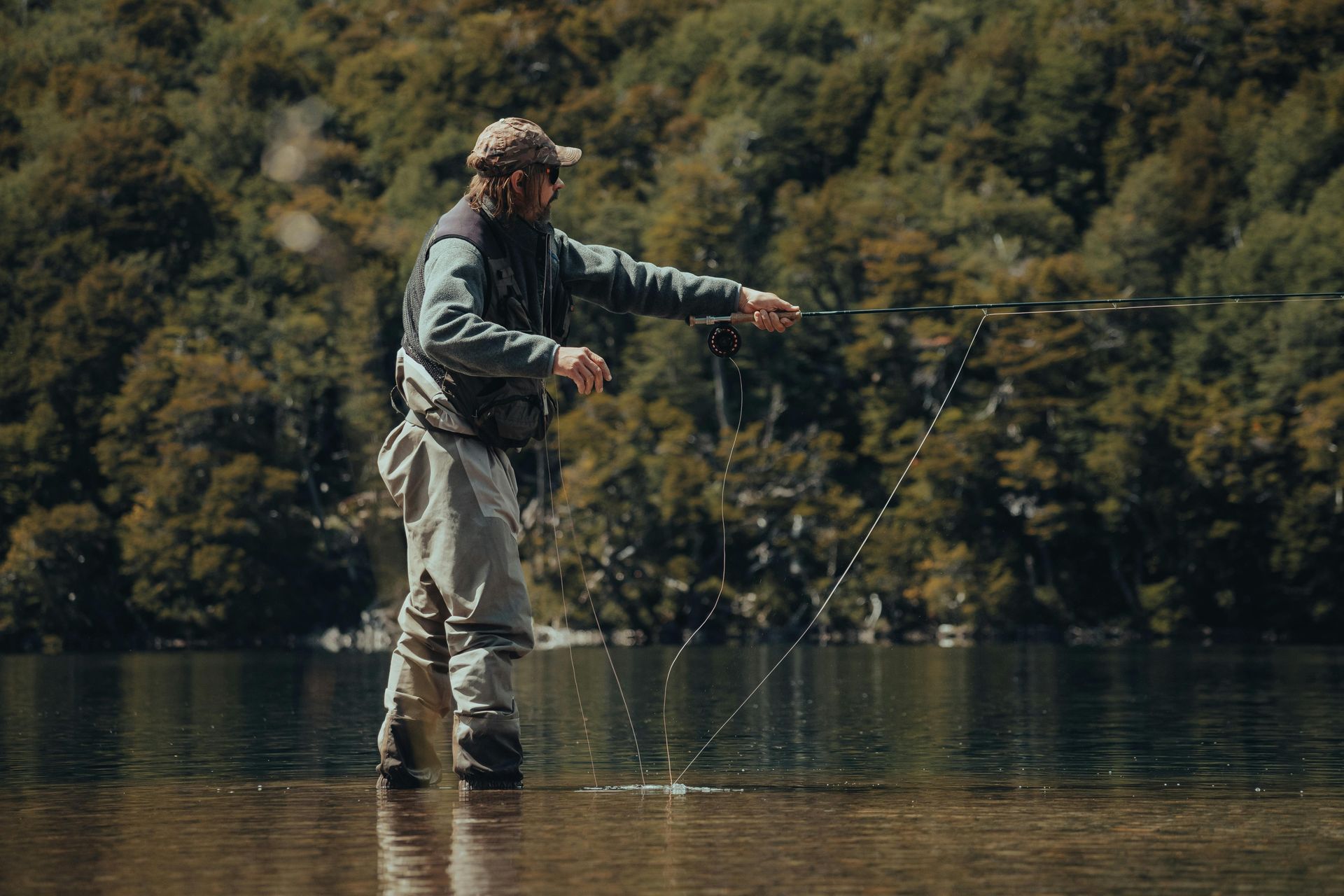 Fishing on the Au Sable River