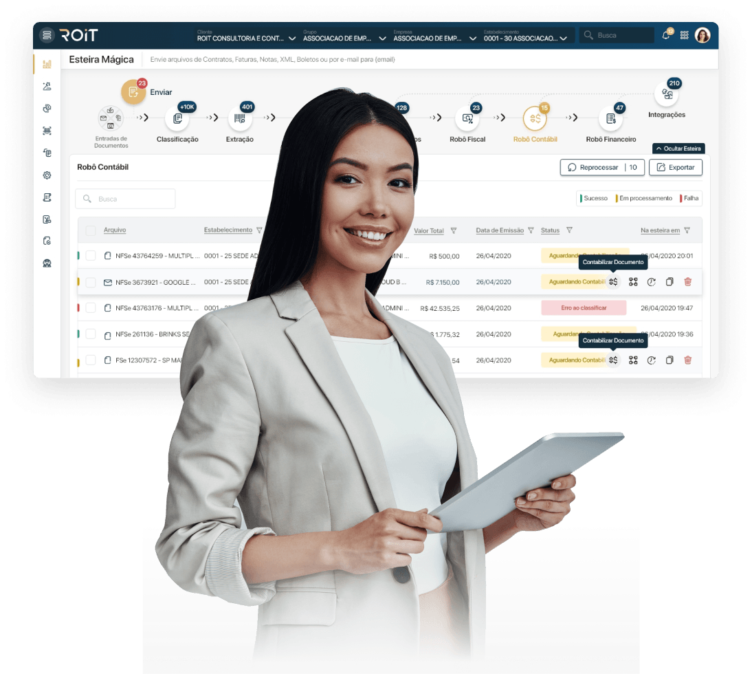 ROIT - Hiperautomação, Robotização Tributária e Financeira