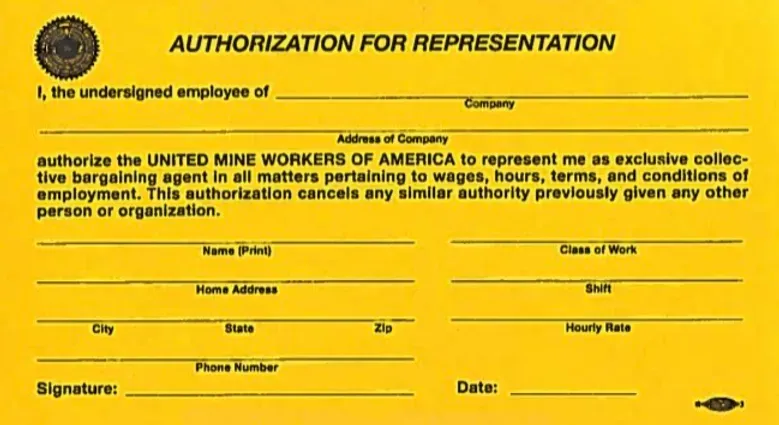 Union Cards | SEIU Elections