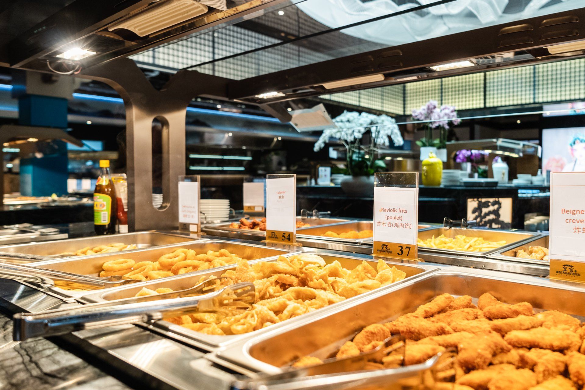 Buffets & Menus - Wok Palais Royal - Restaurant asiatique à Bulle