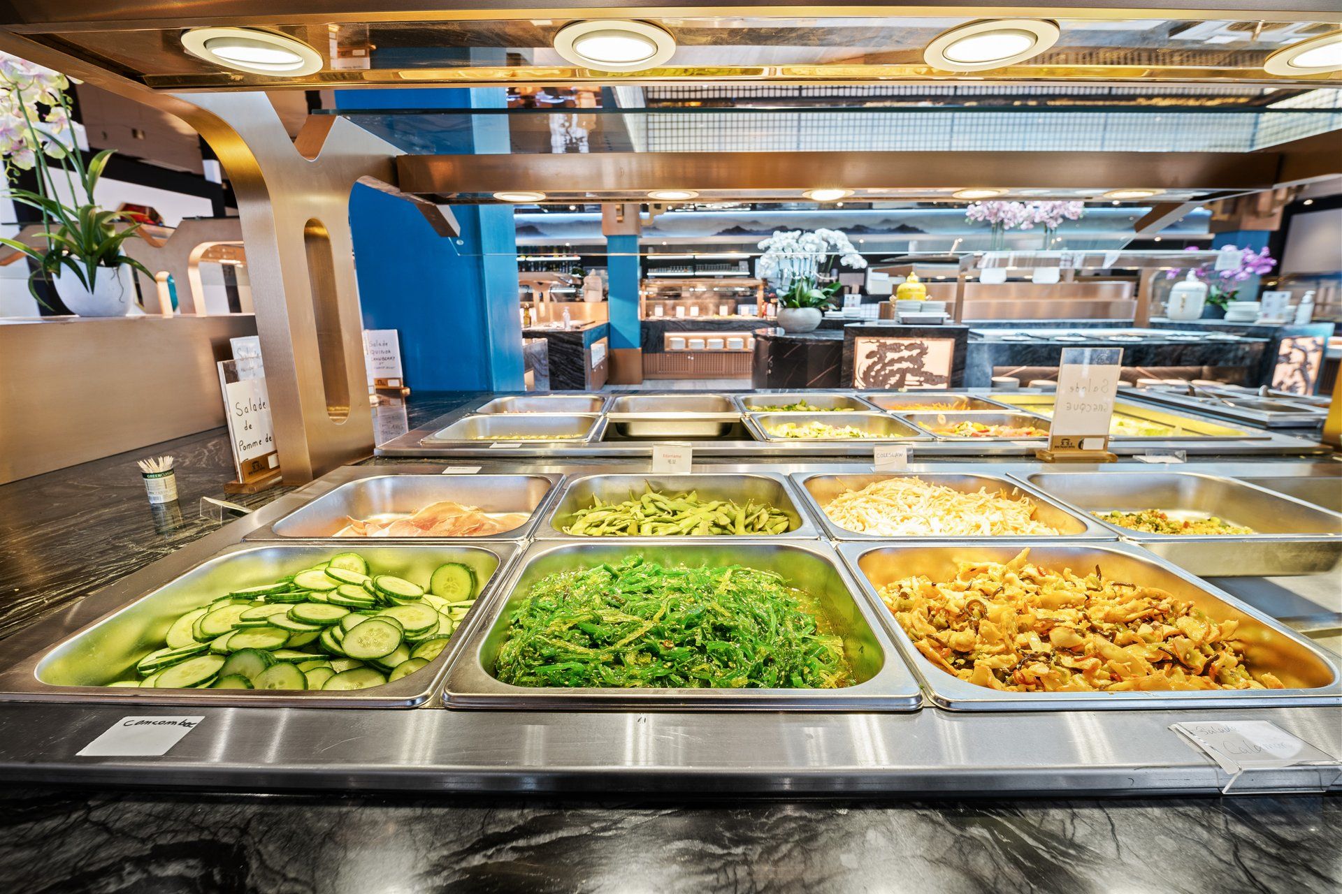 Buffets & Menus - Wok Palais Royal - Restaurant asiatique à Bulle