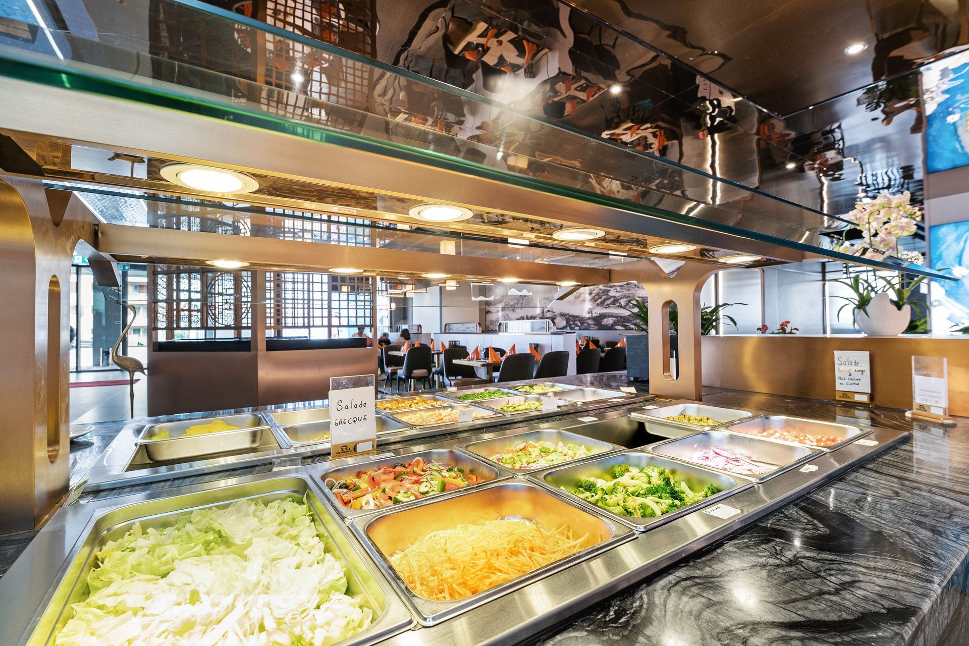 Buffets & Menus - Wok Palais Royal - Restaurant asiatique à Bulle