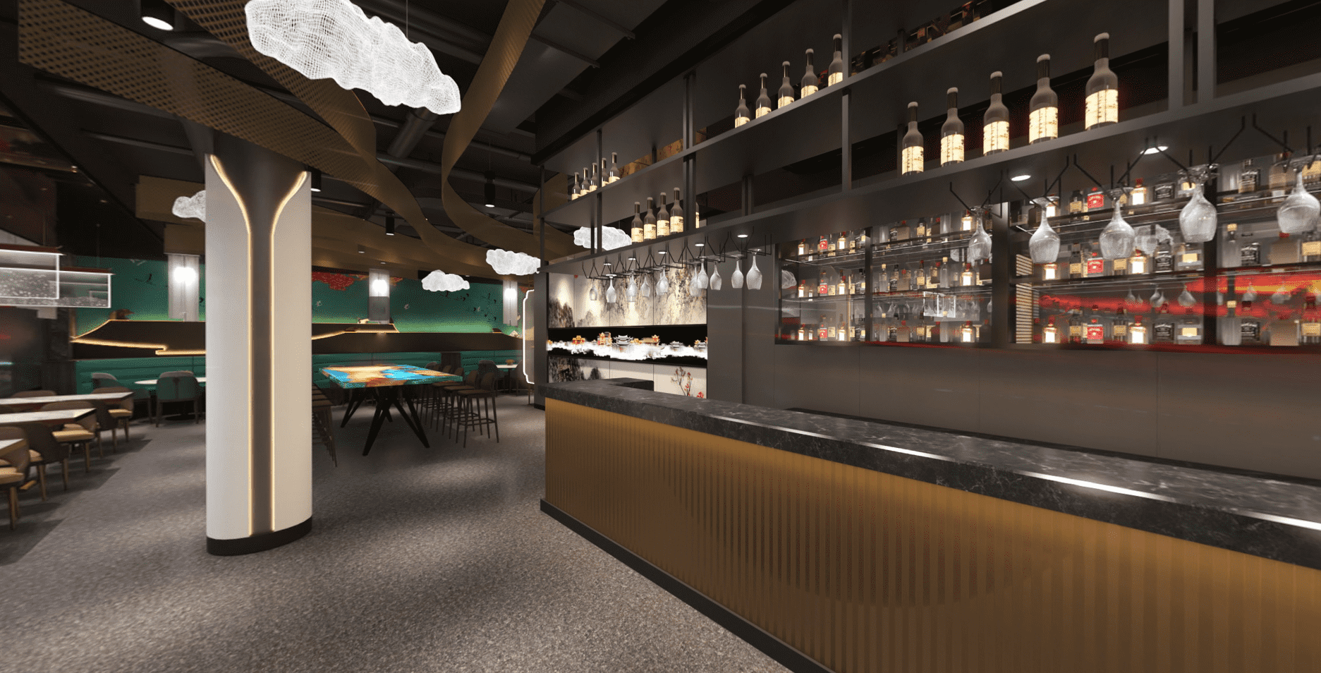 Nos espaces - Wok Palais Royal - Restaurant asiatique à Bulle