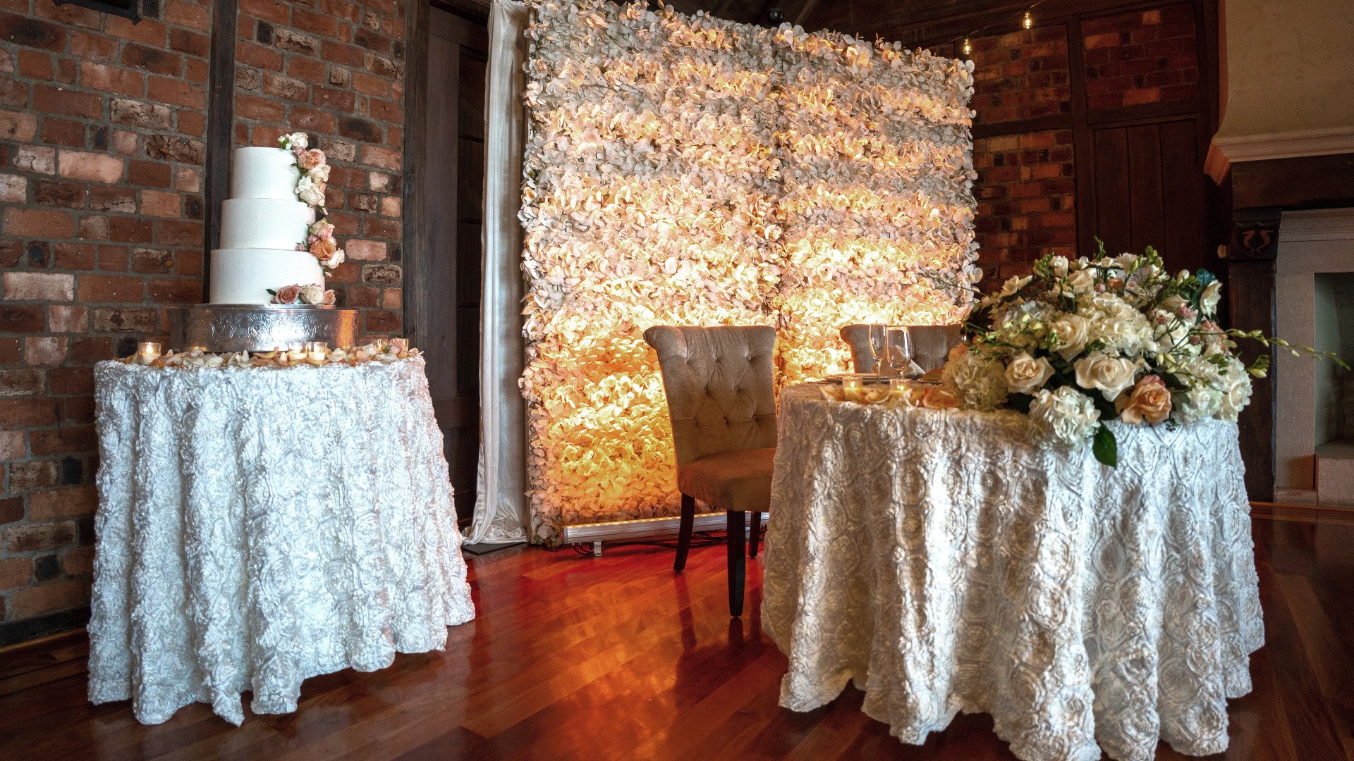Bride & Groom Table | Riviera Waterfront Mansion