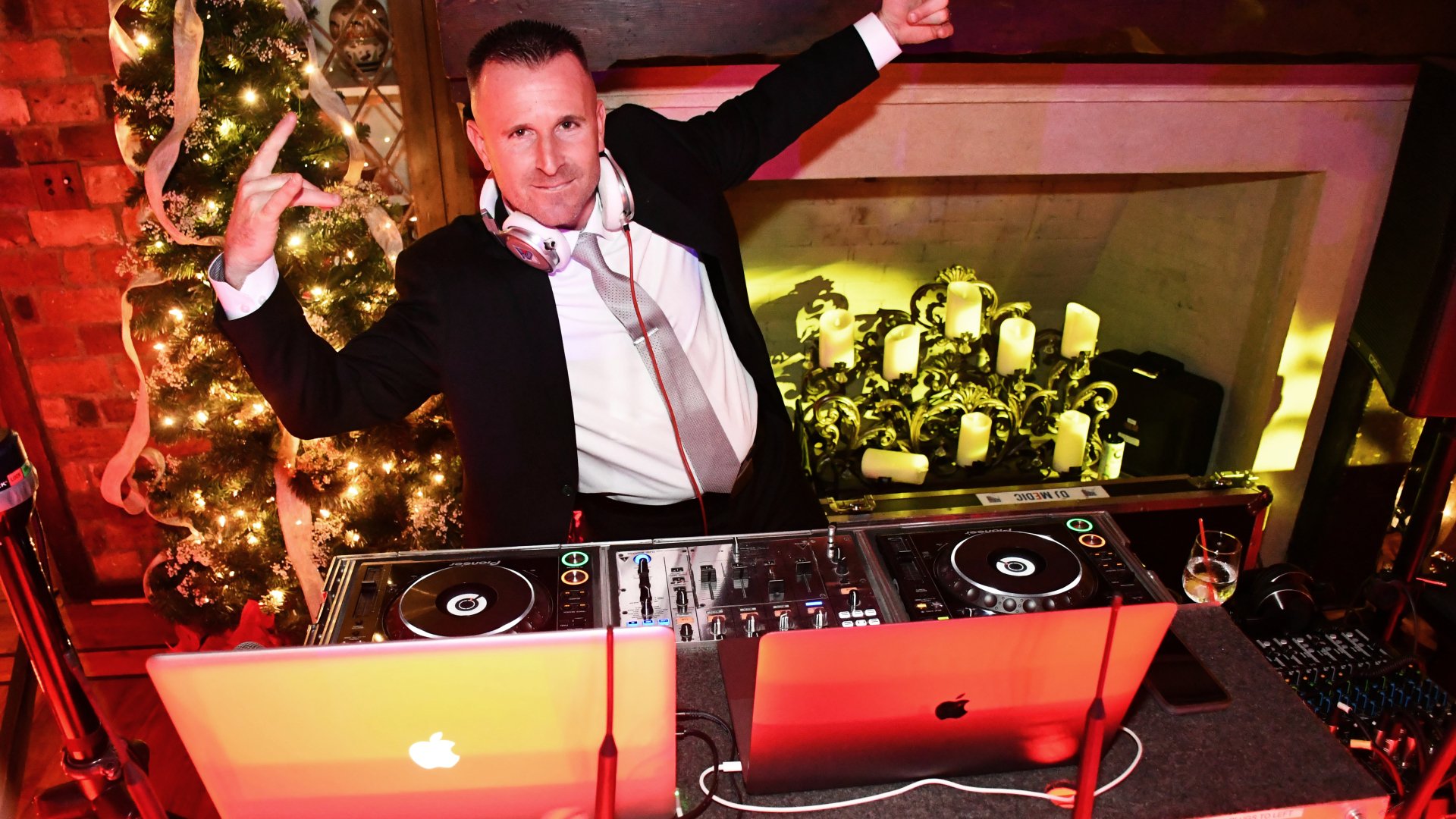 DJ & Band Setup | Riviera Waterfront Mansion