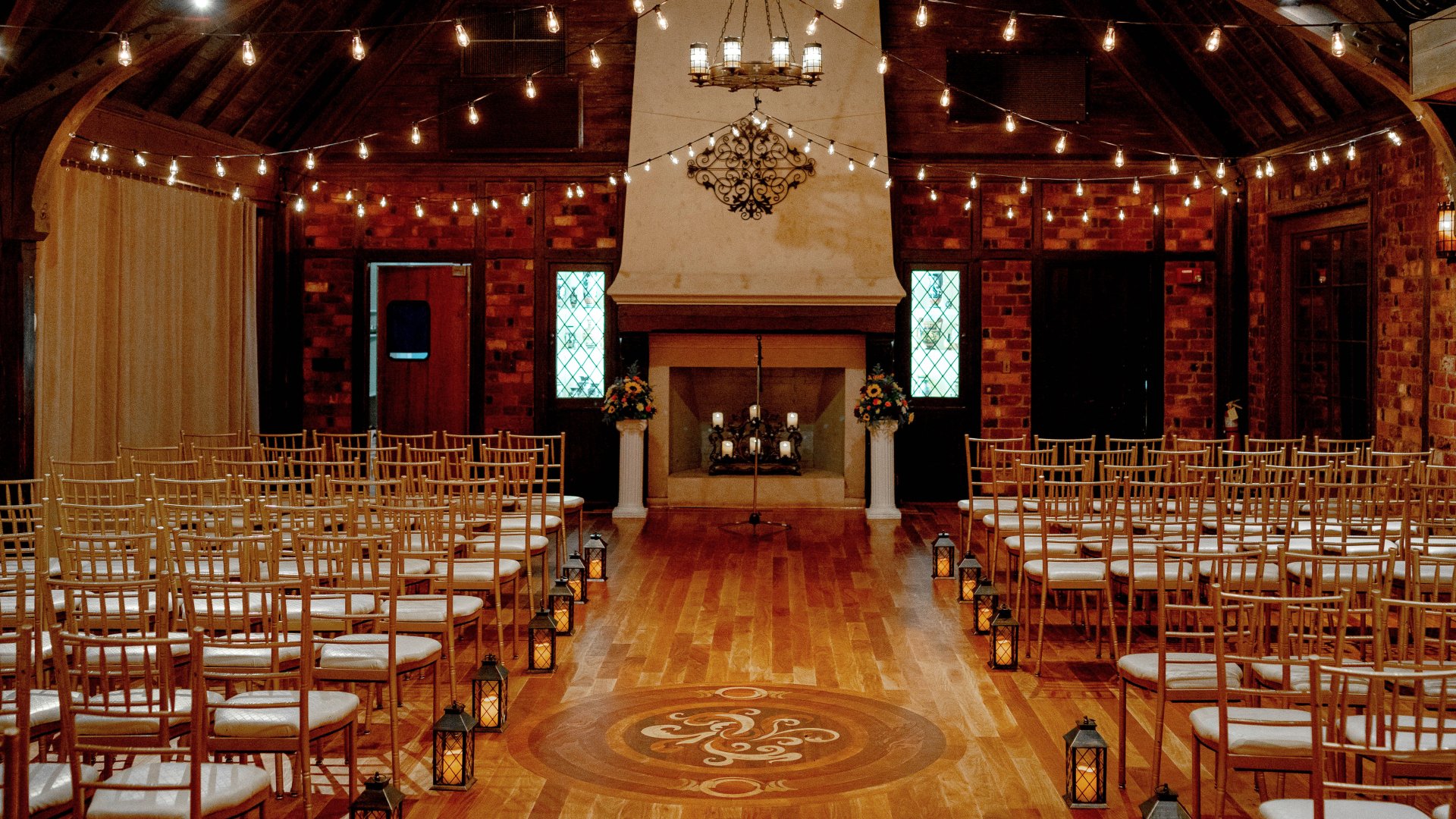 Indoor Ceremony Venue | Riviera Waterfront Mansion | NY