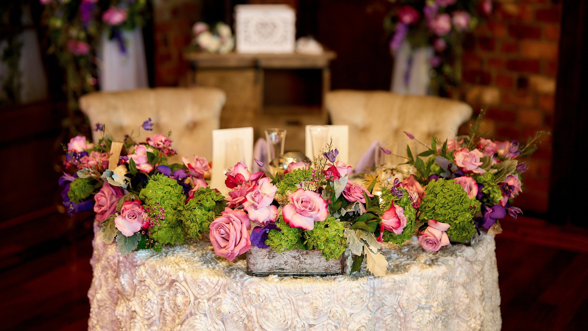Bride & Groom Table | Riviera Waterfront Mansion