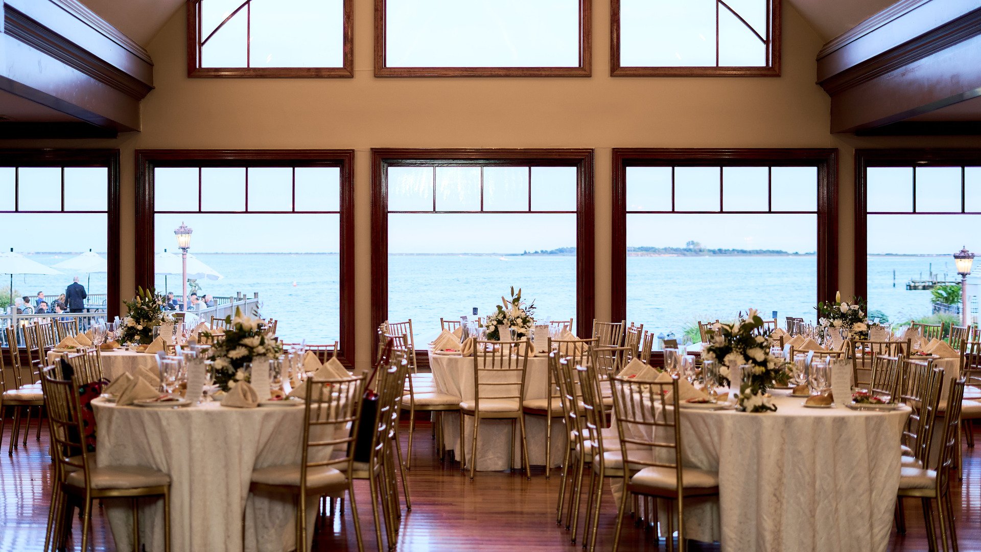 Guest Seating | Riviera Waterfront Mansion | NY