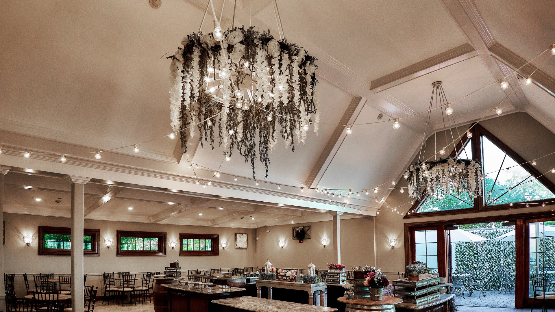 Indoor Cocktail Hour | Riviera Waterfront Mansion