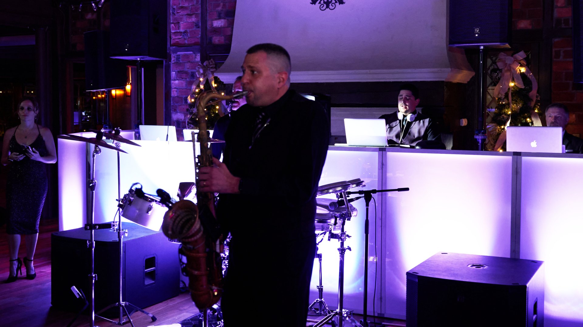 DJ & Band Setup | Riviera Waterfront Mansion