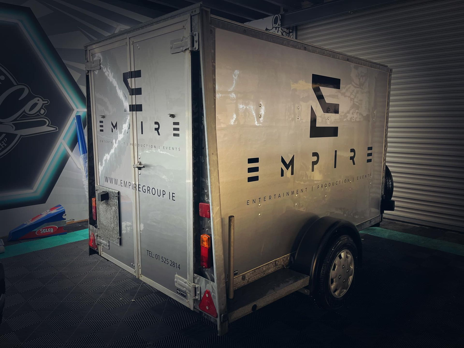 Commercial fleet branding, promotional print and design