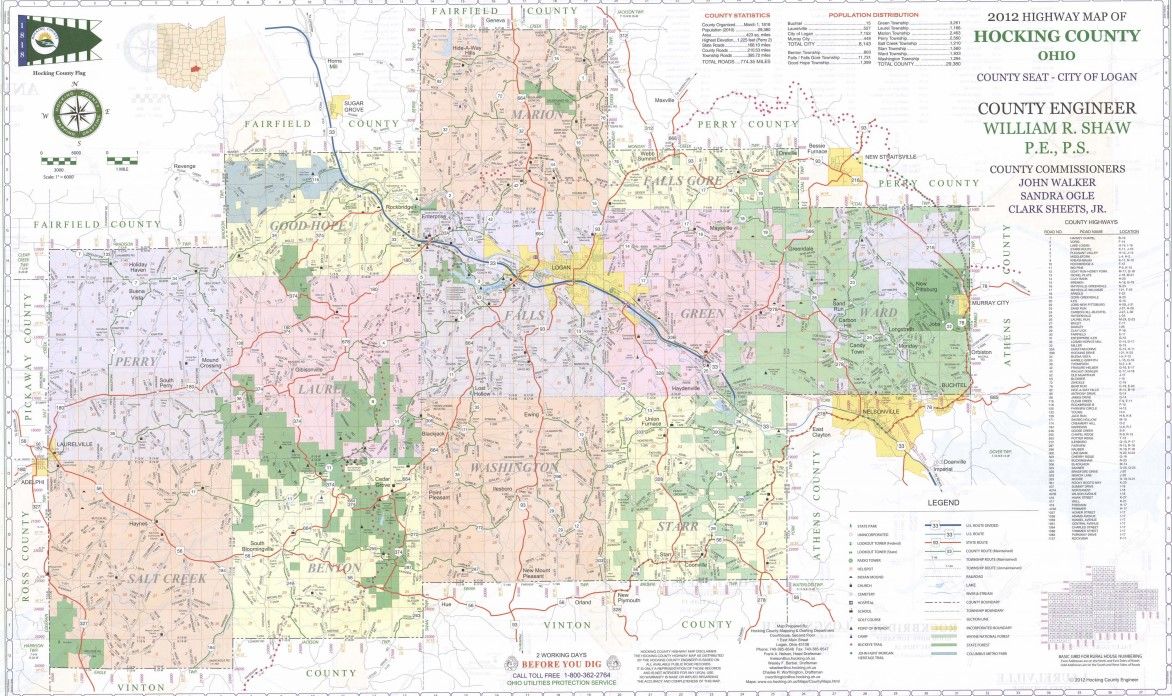 Hocking County Engineer’s Office | Logan, OH | Maps