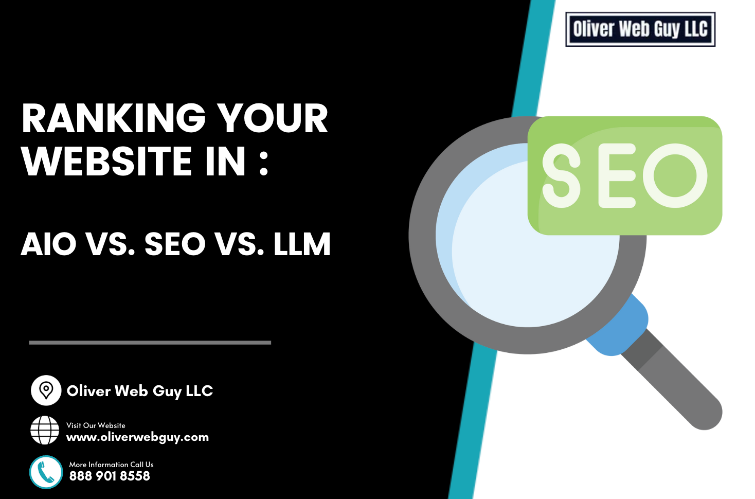 Ranking in AIO vs. SEO vs. LLM