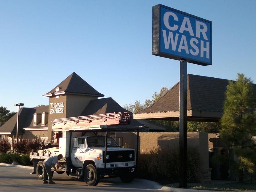 Custom Pole Signs | High-Visibility & Durable Signage | Lee Neon Signs