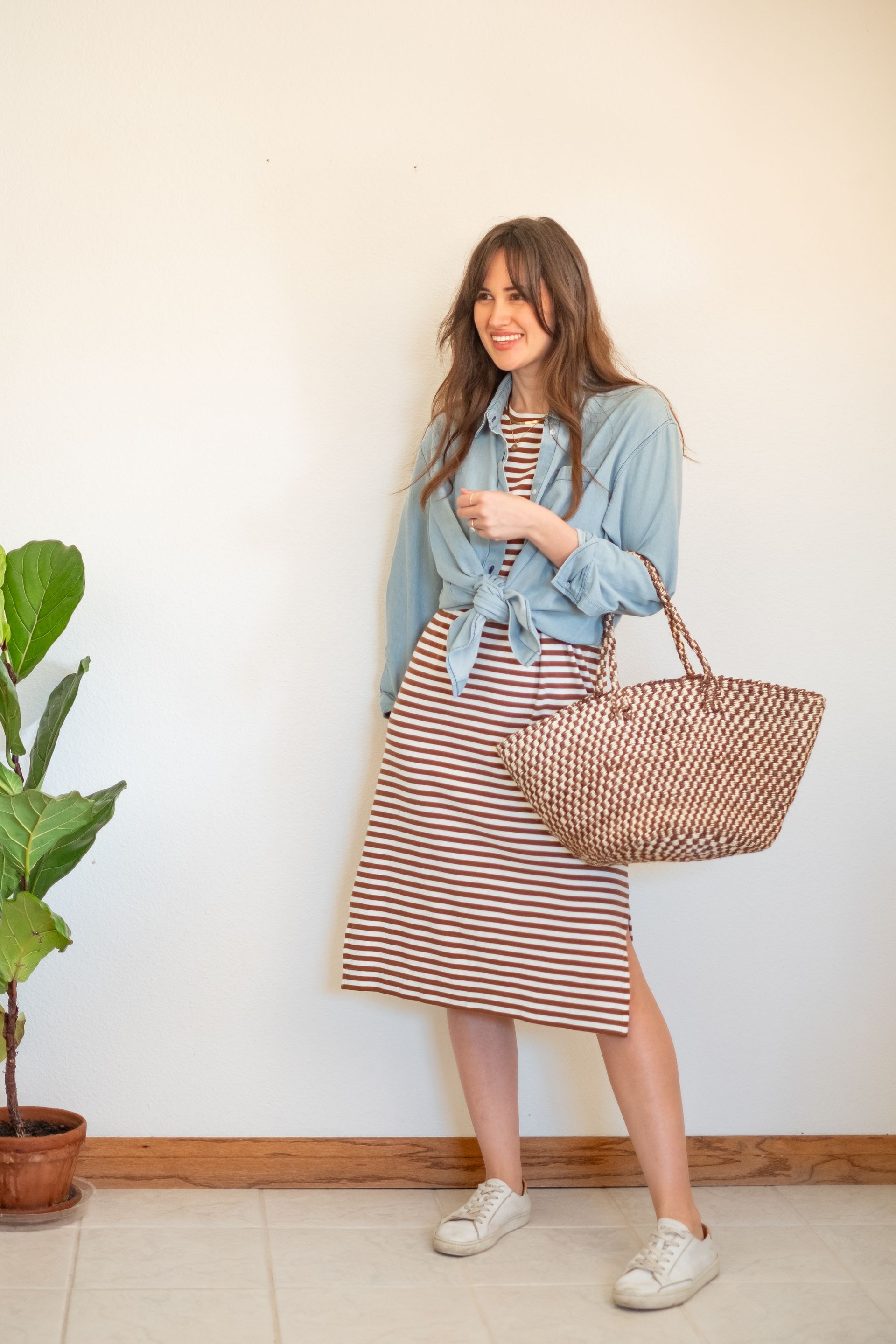 10 Ways to Wear a T-Shirt Dress