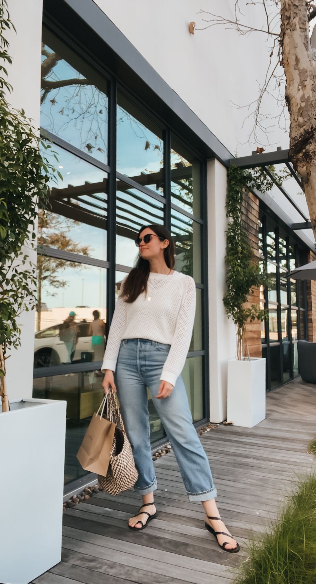Simple Spring Sweater Look - Daily Outfit
