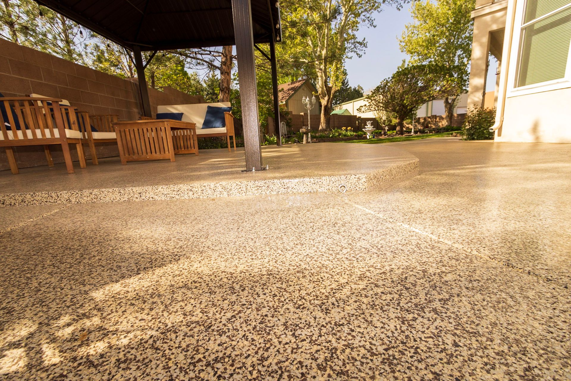 Patio, Porch and Walkway Coating | 1 Day Concrete Coatings