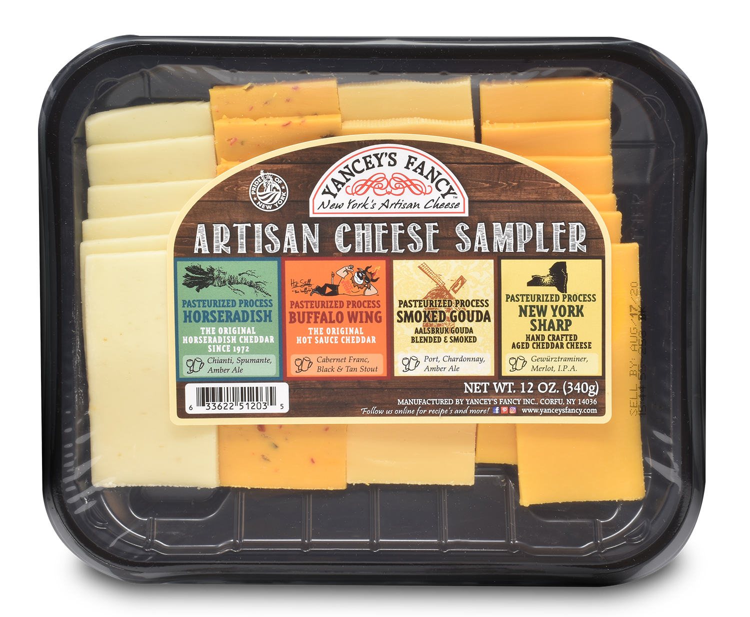 Yancey's Fancy Homestyle Cheese Spreads