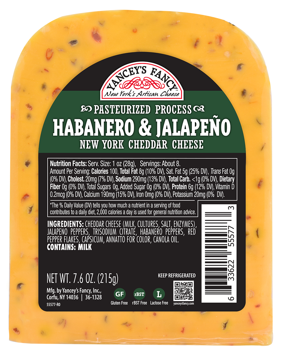 Yancey's Fancy House of Flavor Cheese Selection