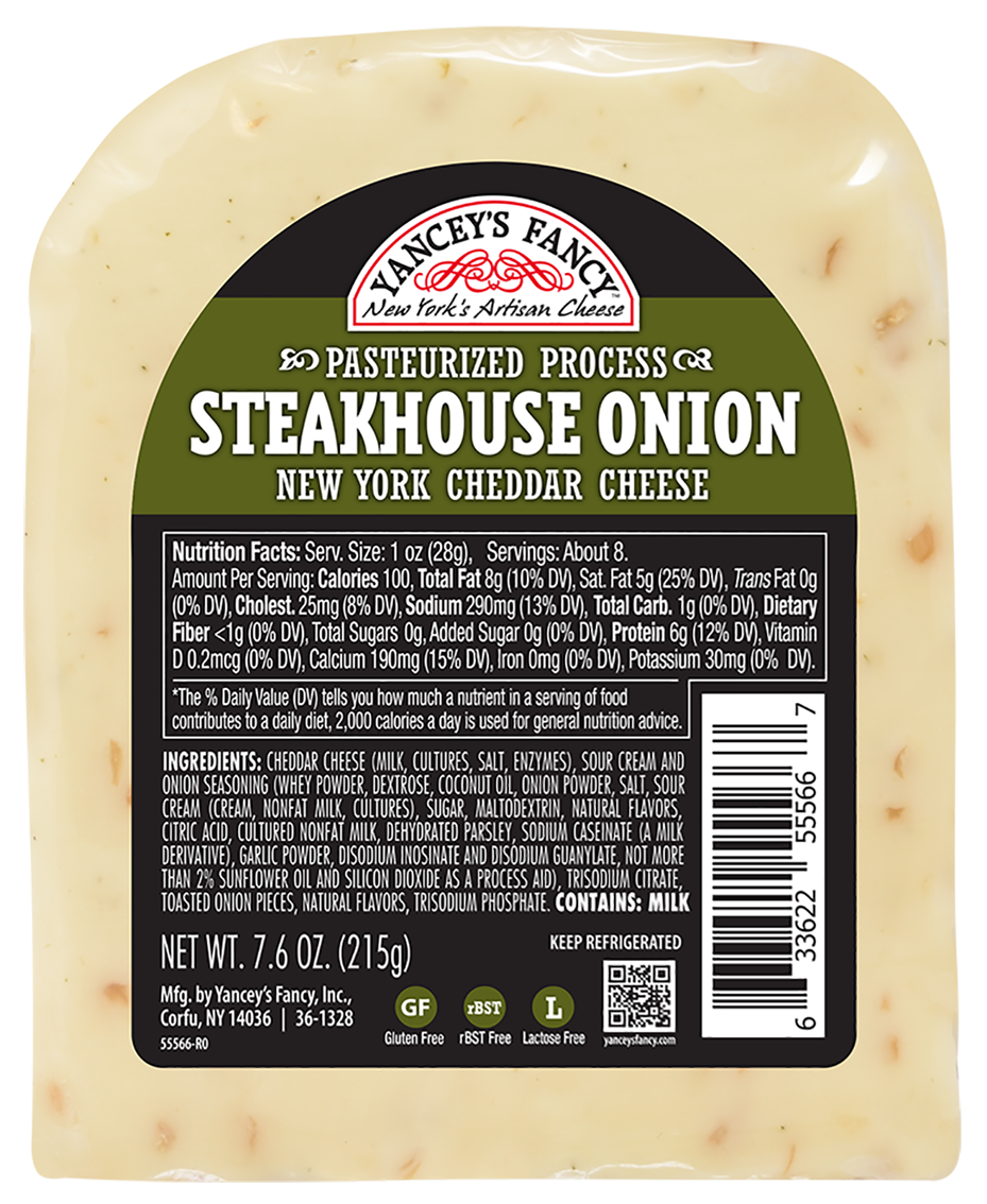 STEAKHOUSE ONION CHEDDAR