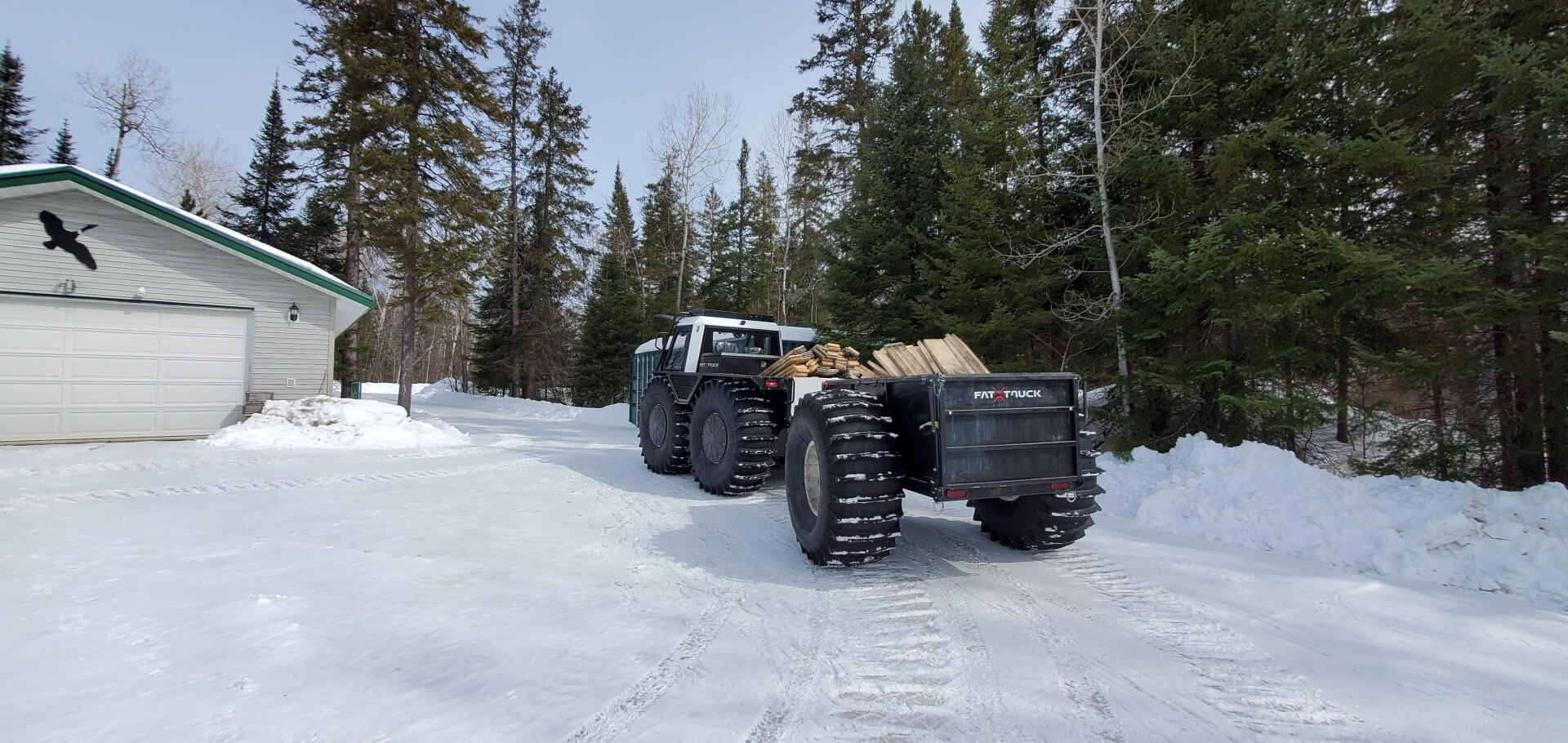 Fat Truck® — the ultimate industrial off-road vehicle.