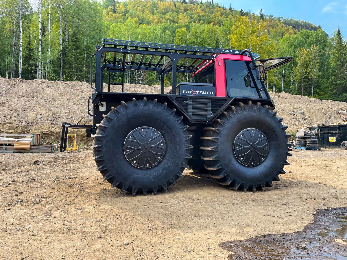 Fat Truck® — the ultimate industrial off-road vehicle.