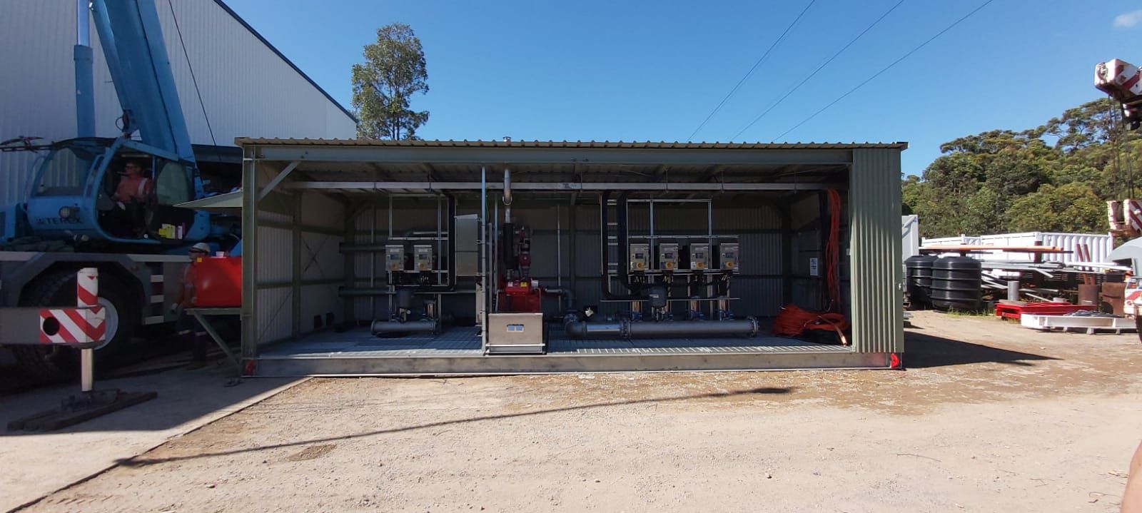 WAMBO UNITED MODULAR PUMP STATION