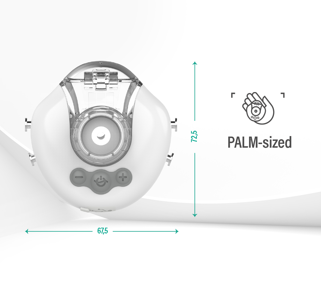 Portable mesh nebulizer (inhaler) NANO AIR MINI | Evolu