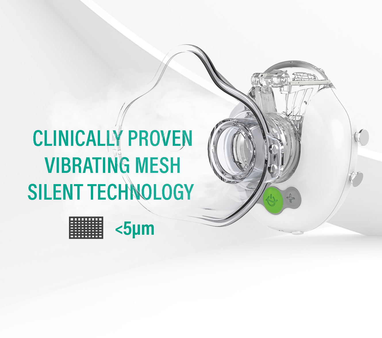 Portable mesh nebulizer (inhaler) NANO AIR MINI | Evolu