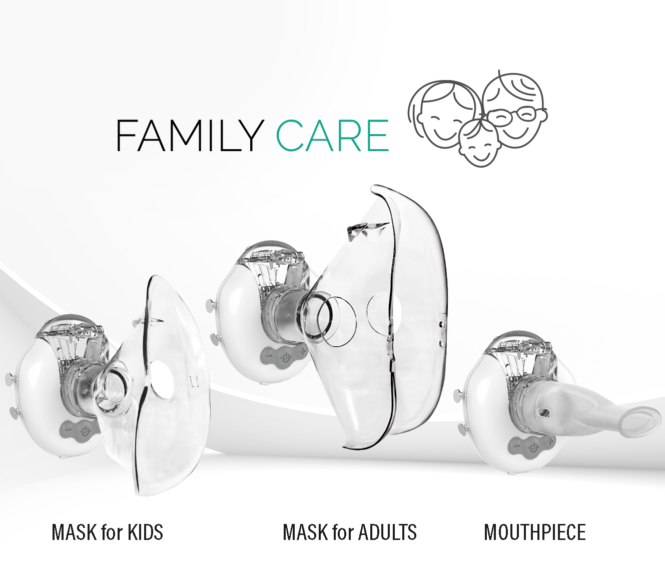 Portable mesh nebulizer (inhaler) NANO AIR MINI | Evolu