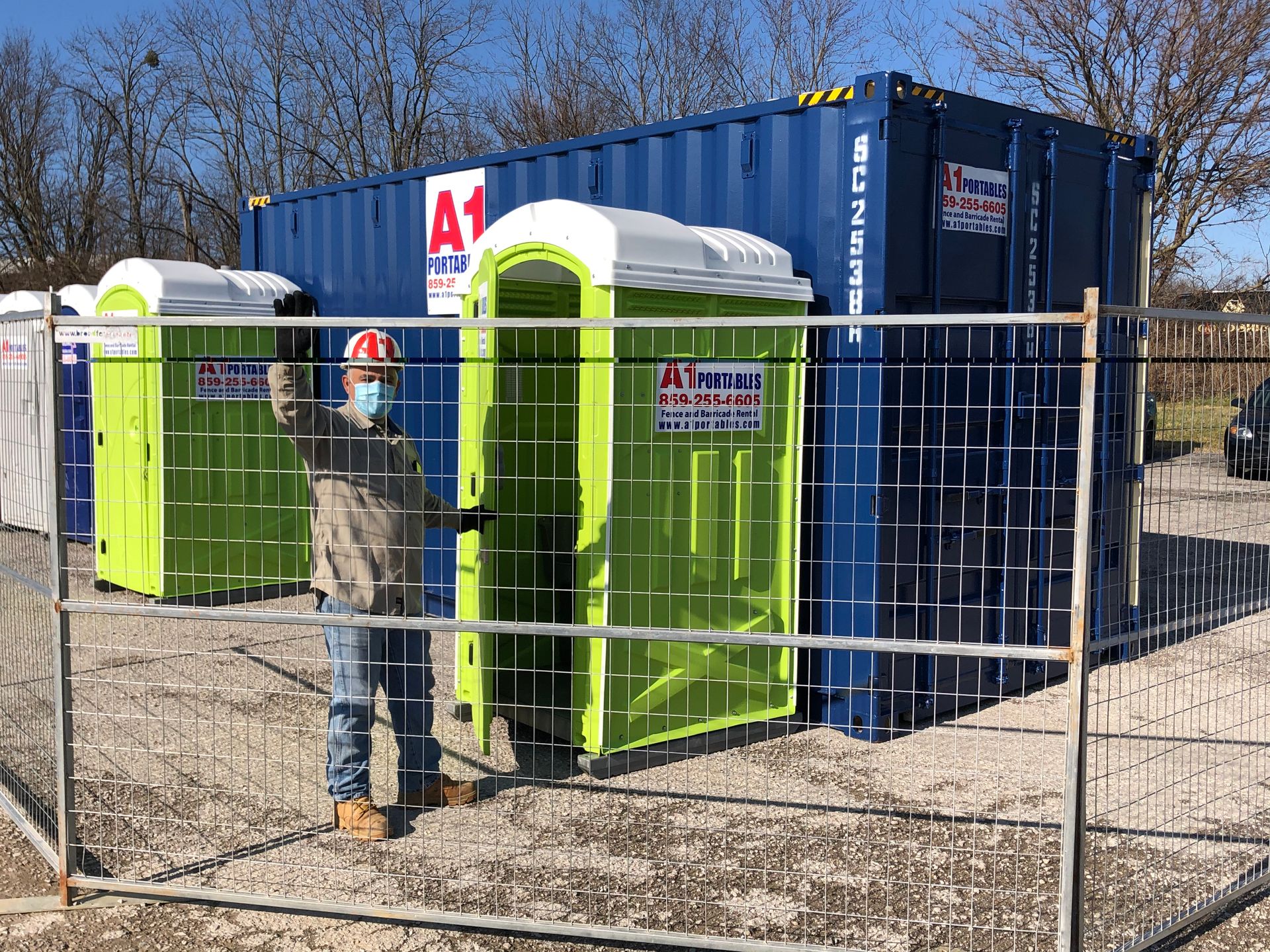 A1 Portables | Portable Restrooms and Storage Solutions Near Lexington ...