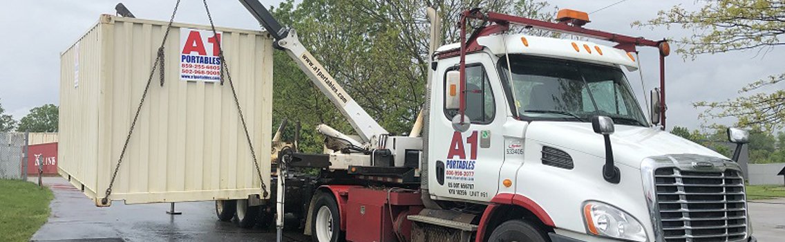 A1 Portables | Portable Restrooms and Storage Solutions Near Lexington ...