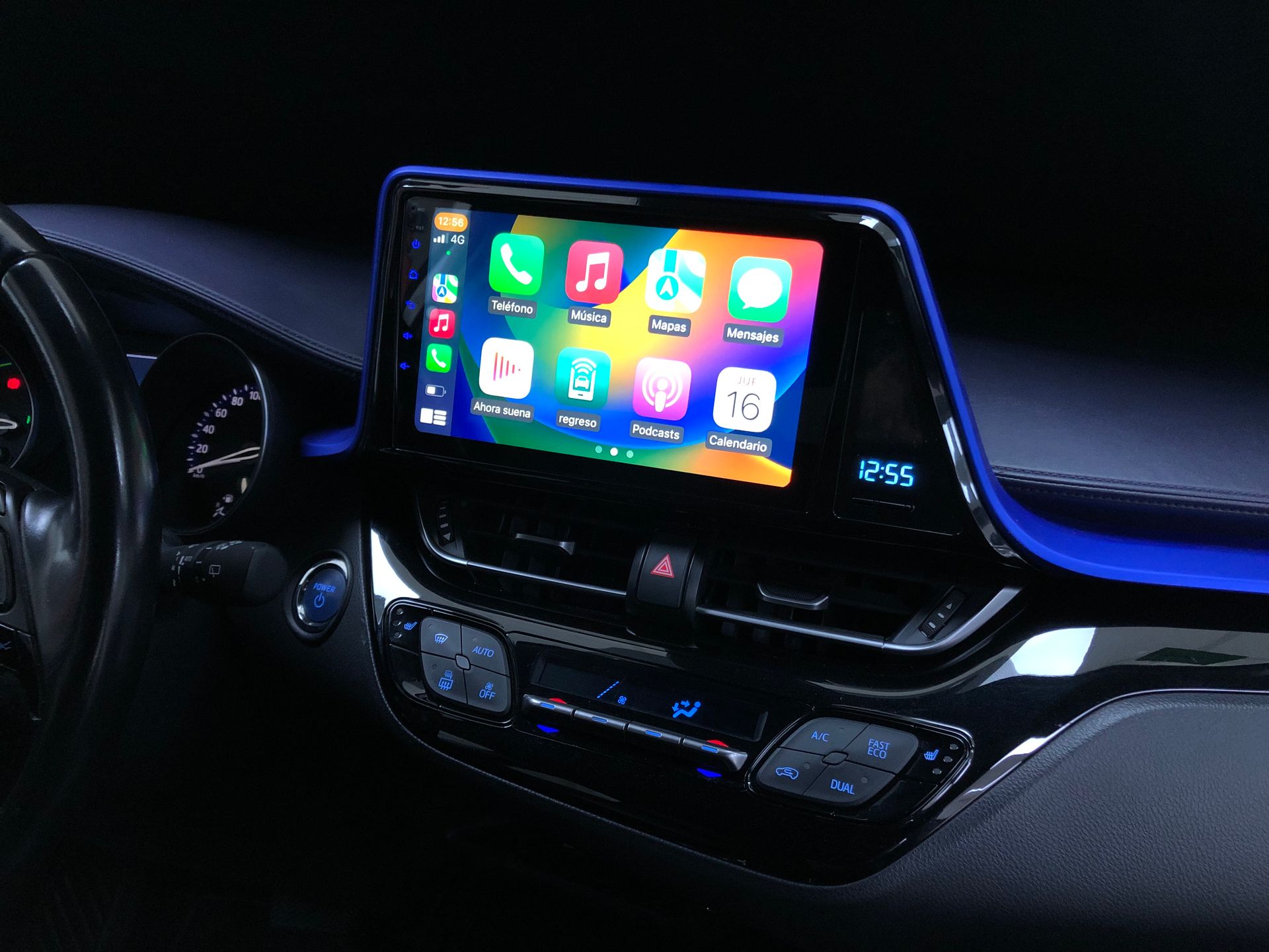 Pantalla android 9" Dynavin Toyota C-HR