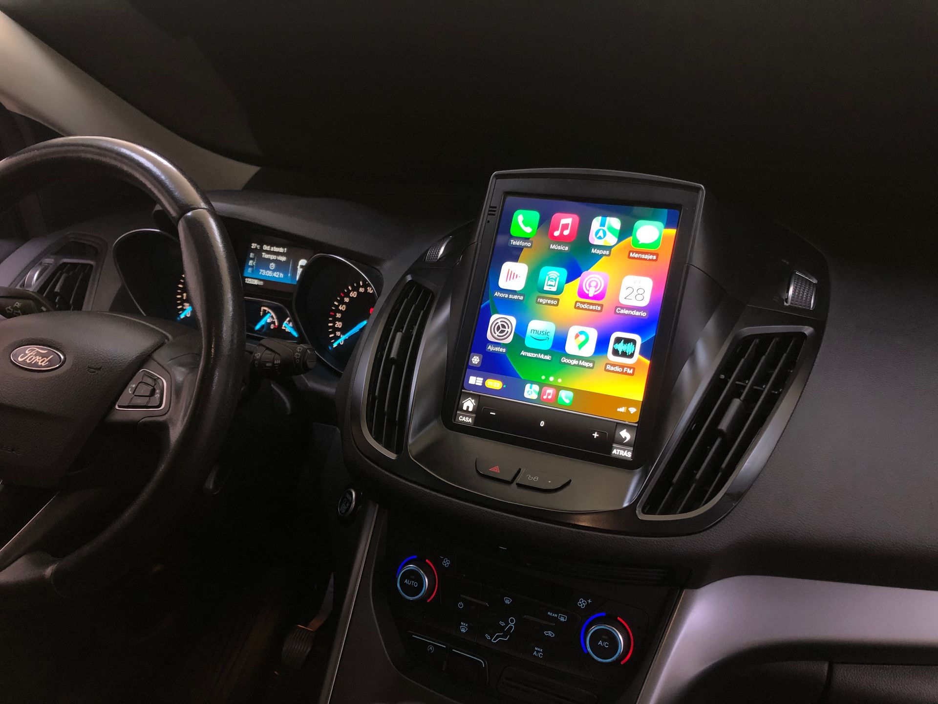 Pantalla android 9,7" Dynavin Ford Kuga +2012