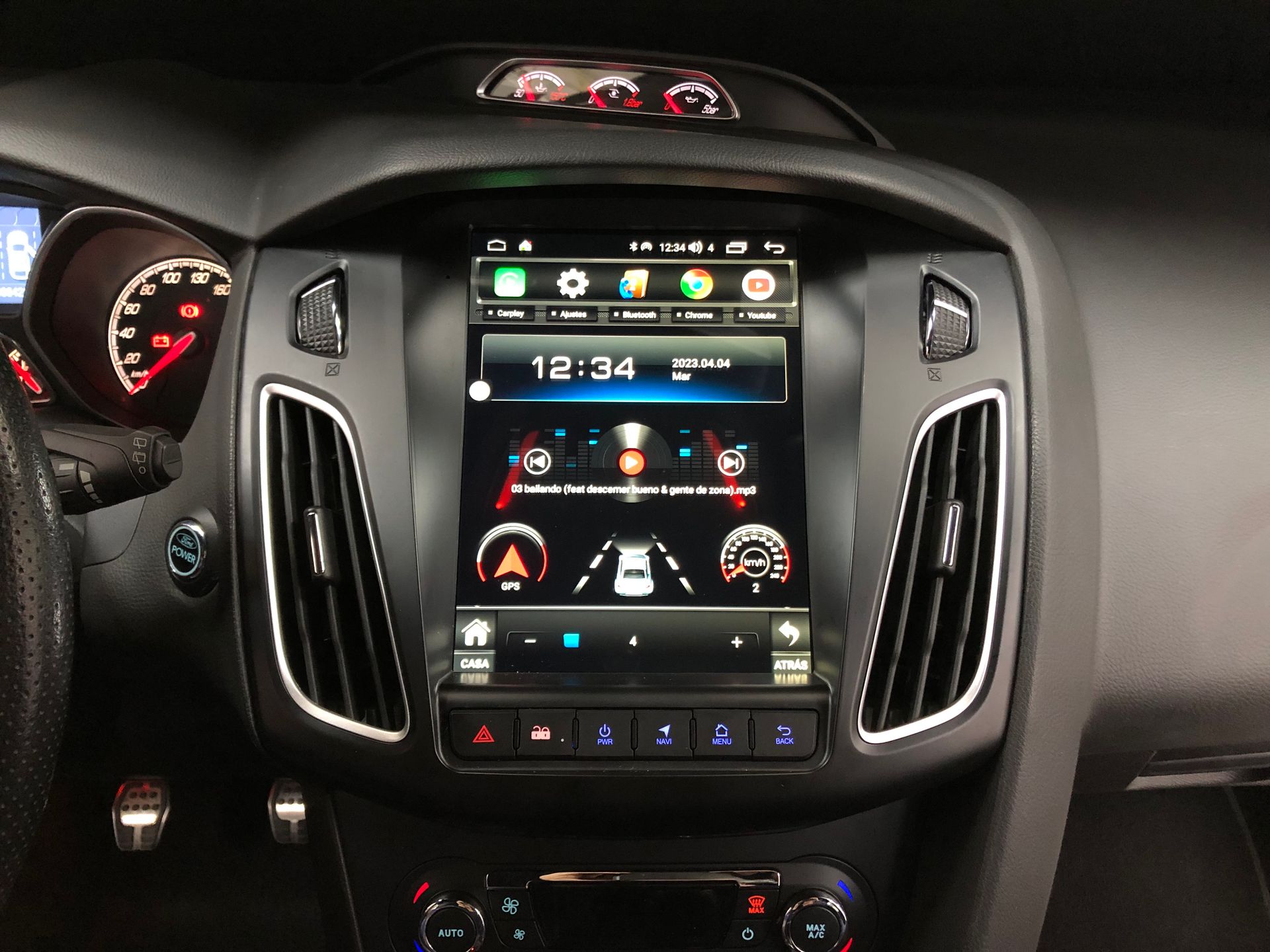 Pantalla android 9,7" Dynavin Ford Focus 2011-2018