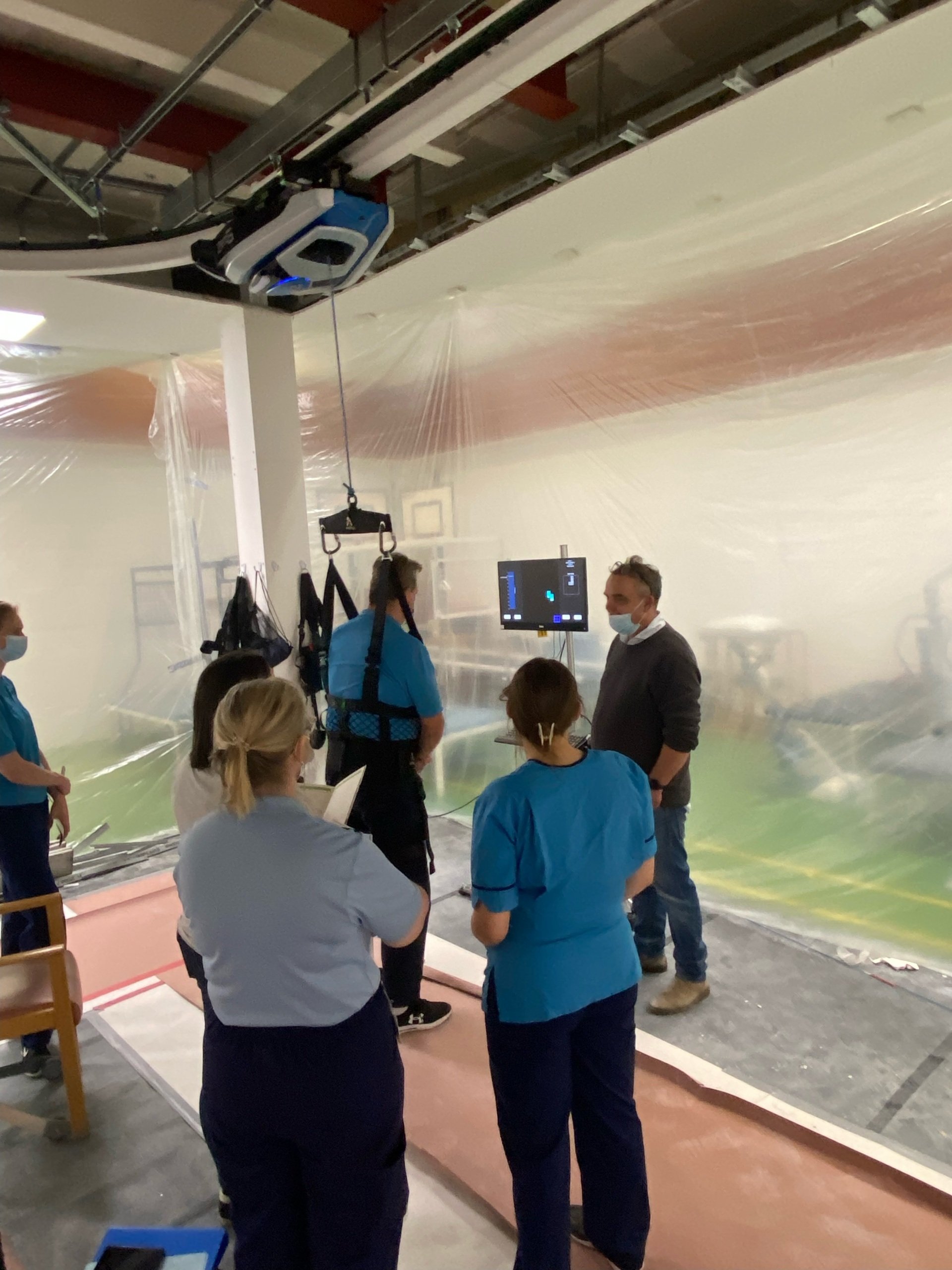 First pictures of the new Zero G installation at the National Spinal ...